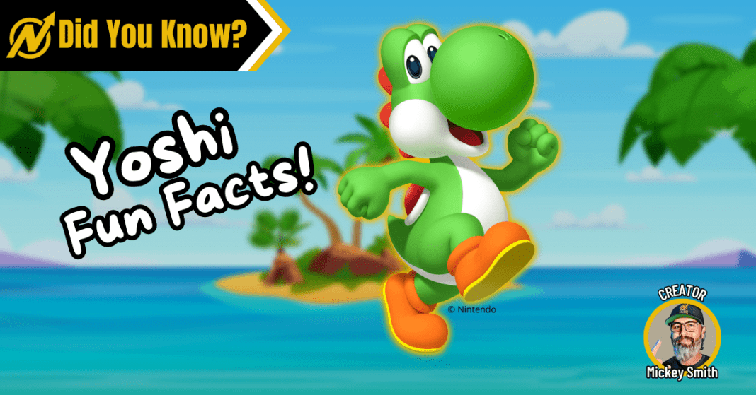 Did You Know? Nintendo’s Yoshi Has A Scientific Name And So Much More!