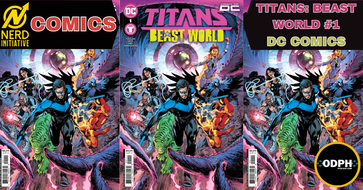 TITANS: BEAST WORLD #1 – A HERO RISES, A HERO FALLS