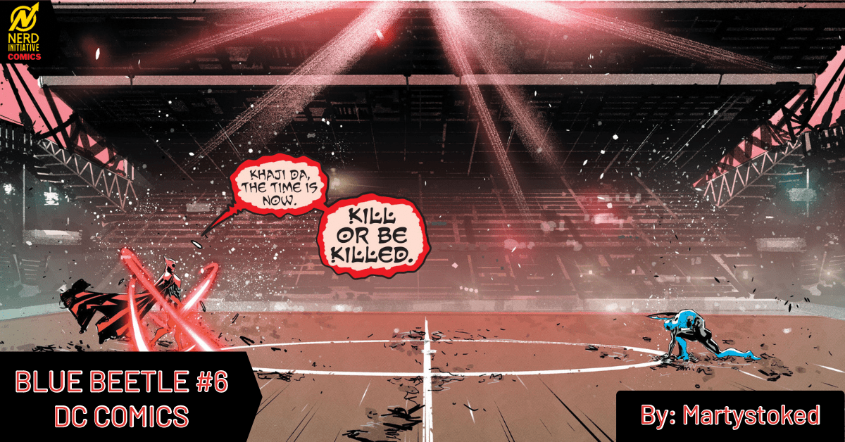 Last Clash of the Scarabs: Blue Beetle vs. the Blood Scarab