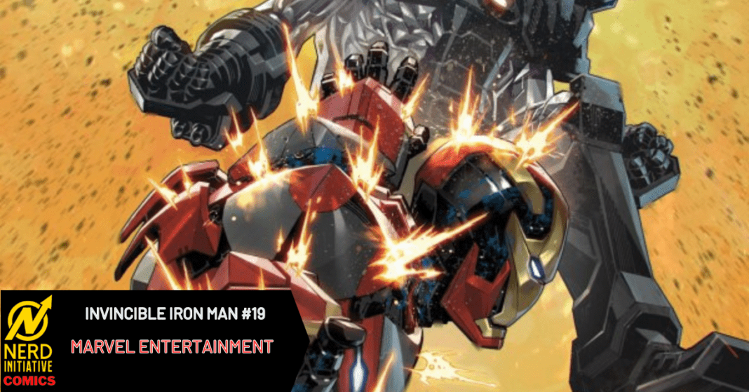 The Invincible Iron Man #19 – Iron Man vs War Machine!
