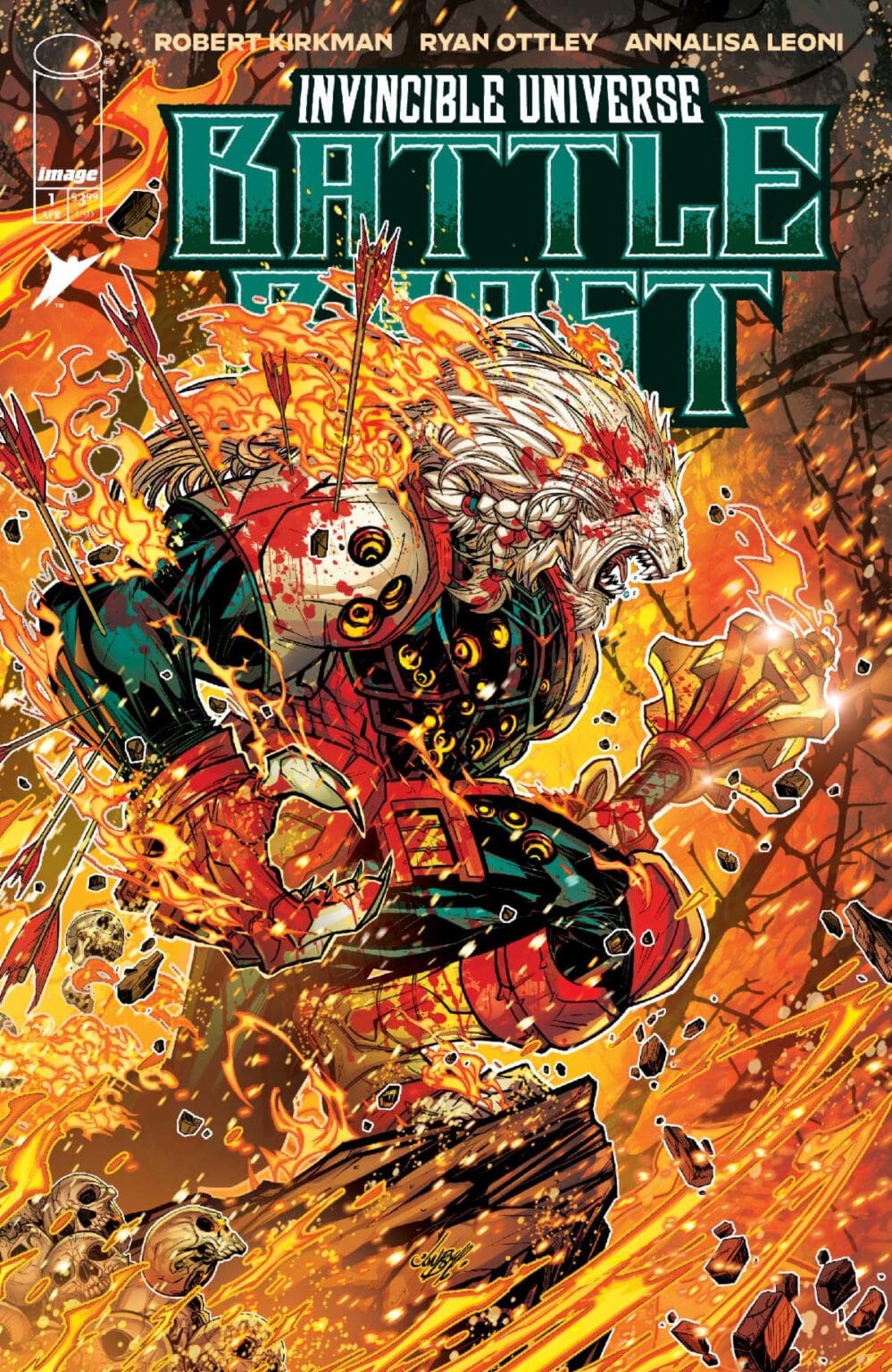 Skybound & Image Unveil Battle Beast #1 Variant Covers