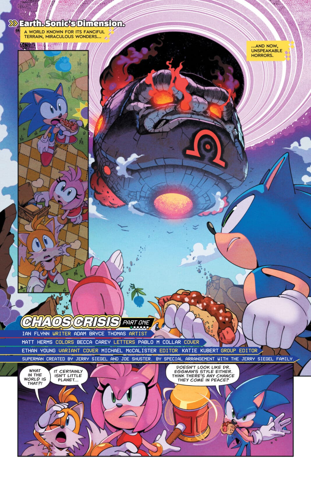 DC x Sonic the Hedgehog #1 – A Speed-Force-Powered Crossover