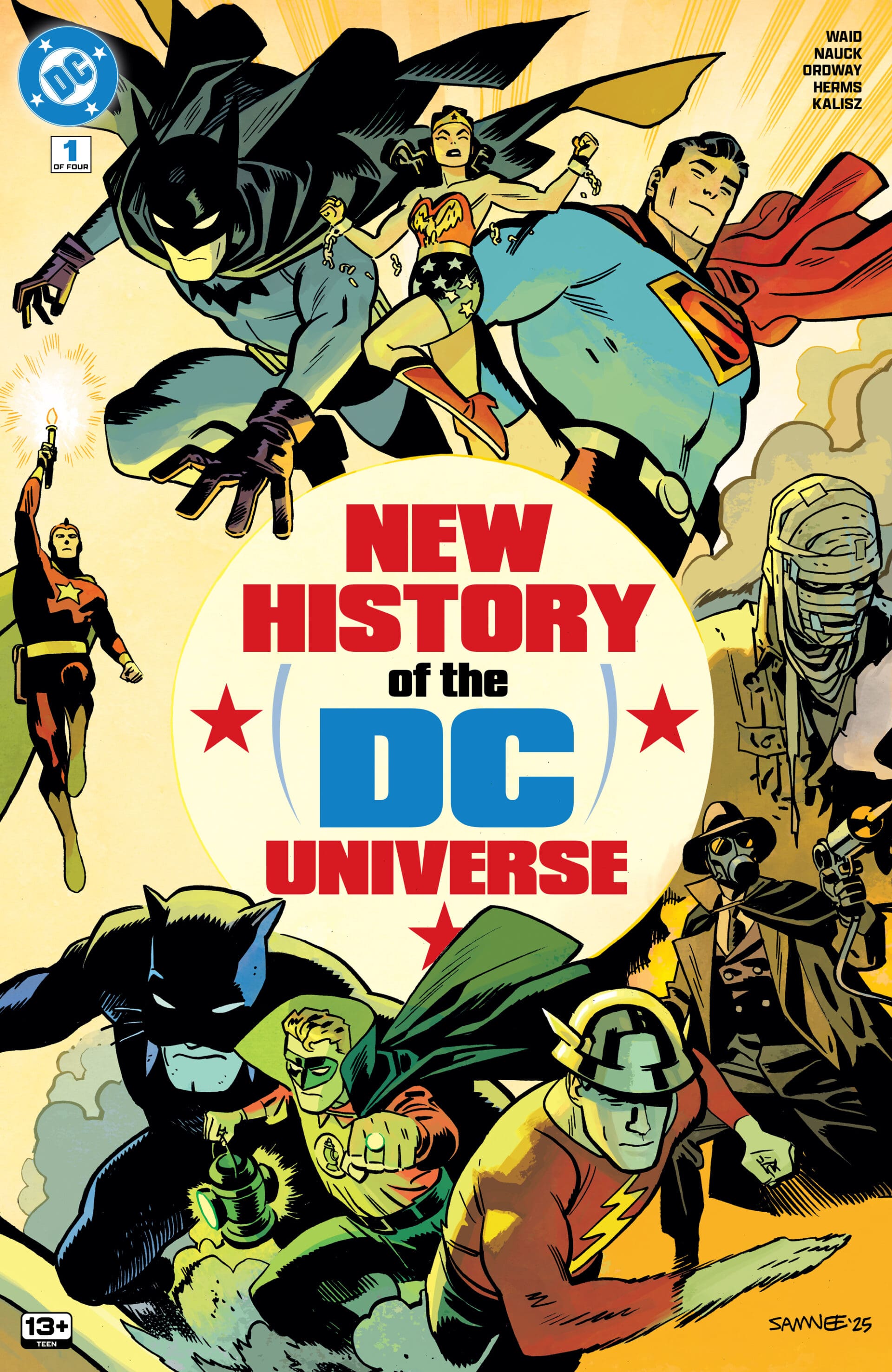 NEW HISTORY OF THE DC UNIVERSE #1: A Trip Down Memory Lane