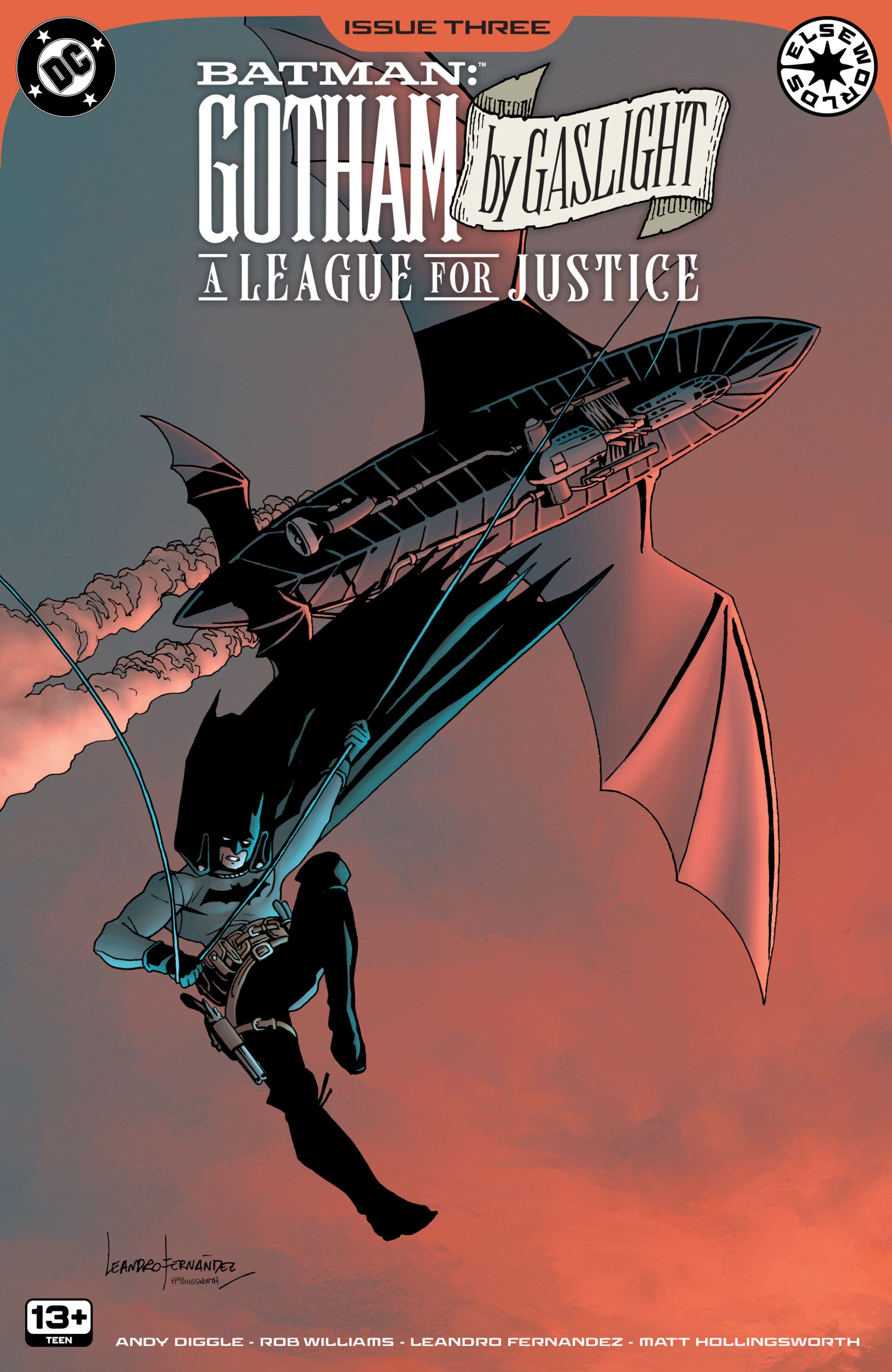 BATMAN: GOTHAM BY GASLIGHT A LEAGUE FOR JUSTICE #3: Kneel Before Zod!