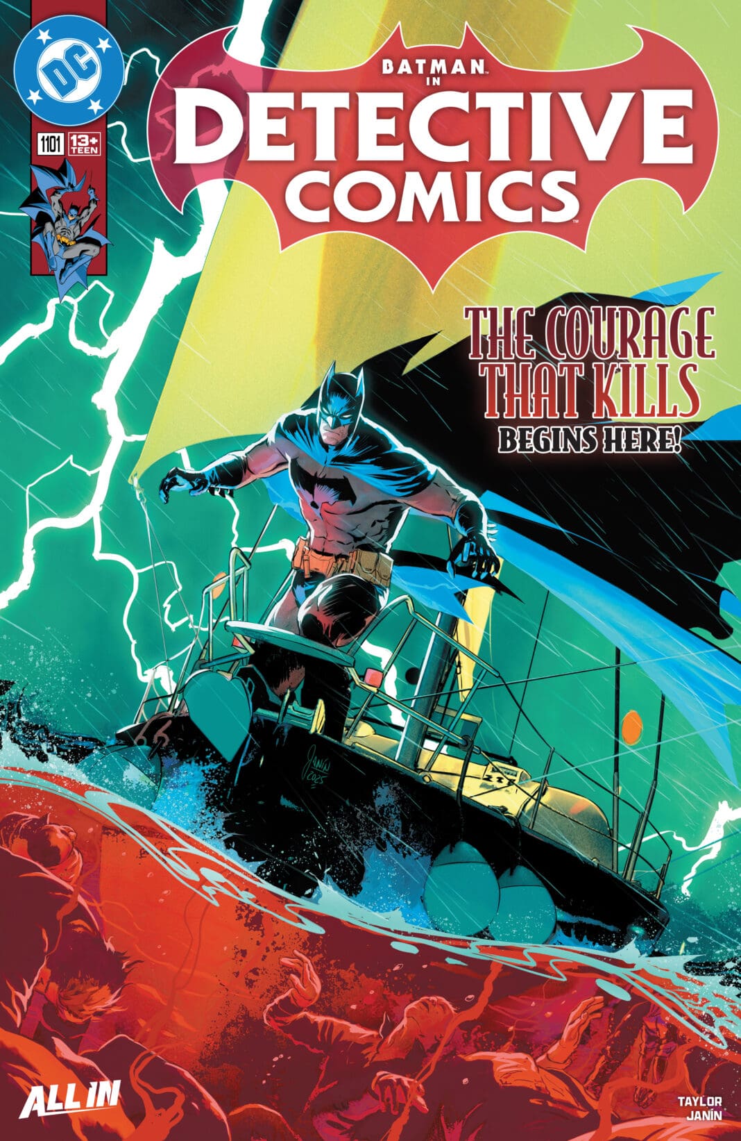 DETECTIVE COMICS #1101 – DEATH AND FEAR LIES ACROSS THE SEA