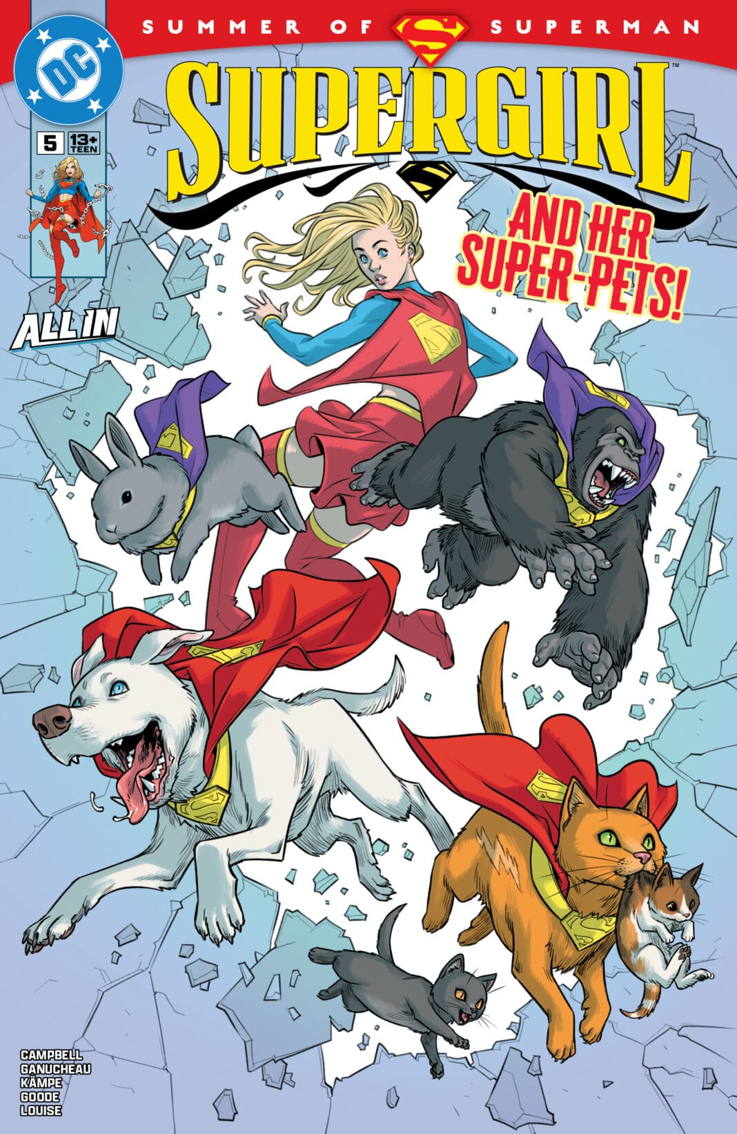 SUPERGIRL #5: BRING ON THE SUPER PETS!