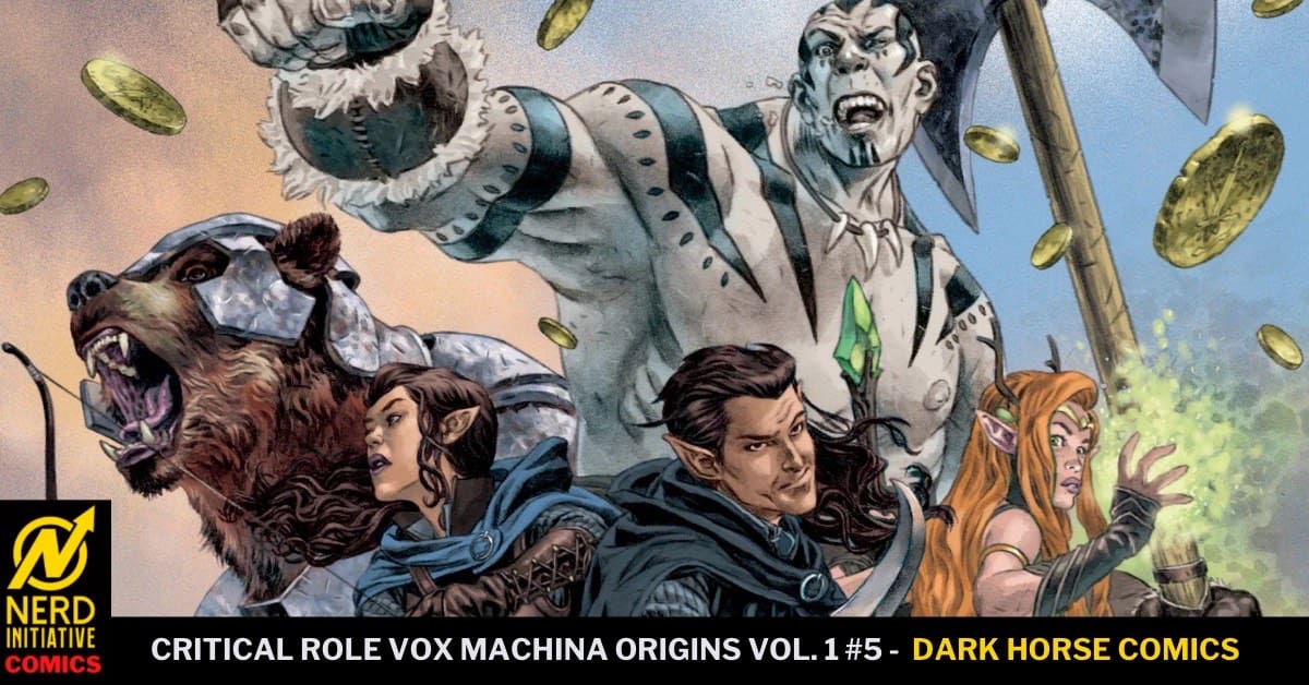 Critical Role Vox Machina Origins Vol. 4 #5- Boat Adventures