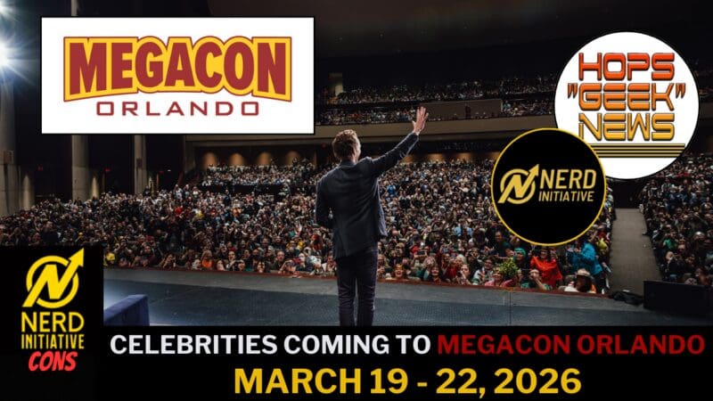 Celebrities coming to MEGACON Orlando this weekend!