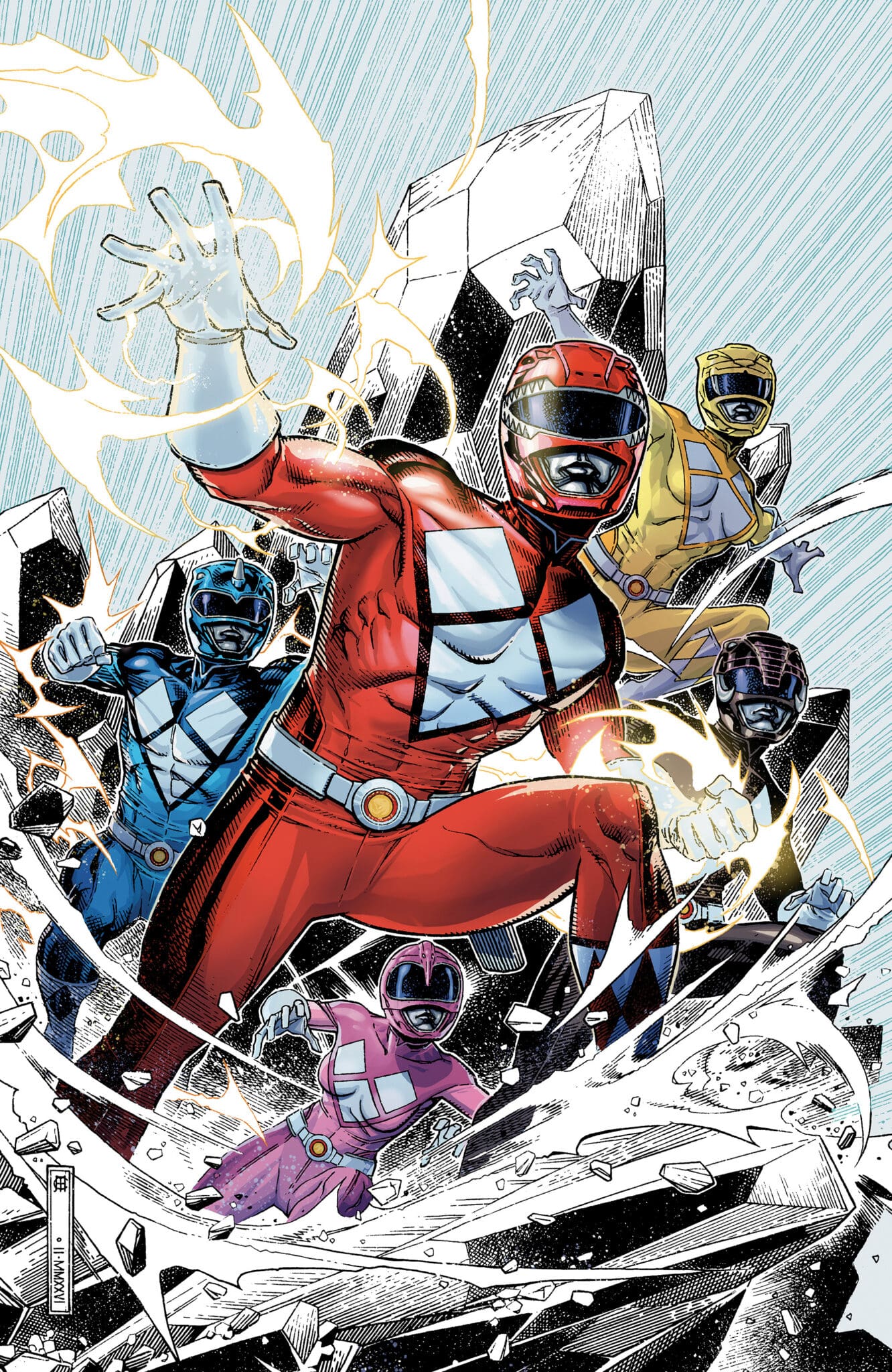Mighty Morphin Power Rangers #1 – Rangers Reunite